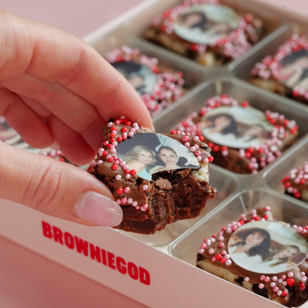 Photo Brownies - Browniegod - Personalised Gift - UK delivery