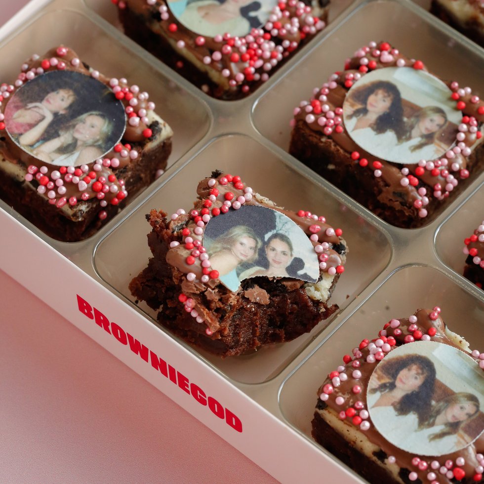 Photo Brownies - Browniegod - Personalised Gift - UK delivery