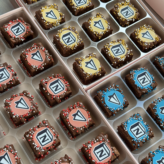 Corporate Gifting - Personalised Brownies – Browniegod