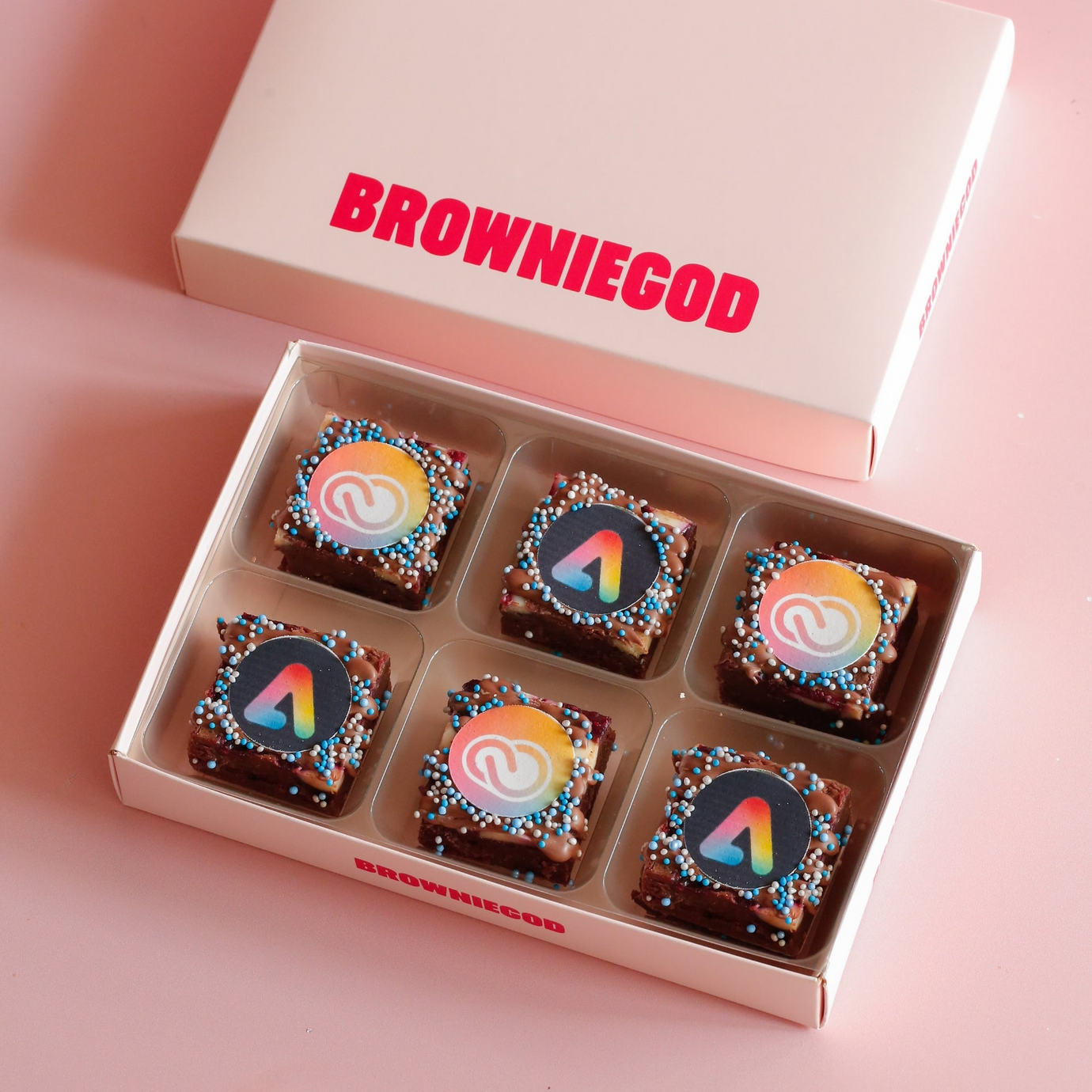 Add Your Logo - Personalised Brownies Gift – Browniegod